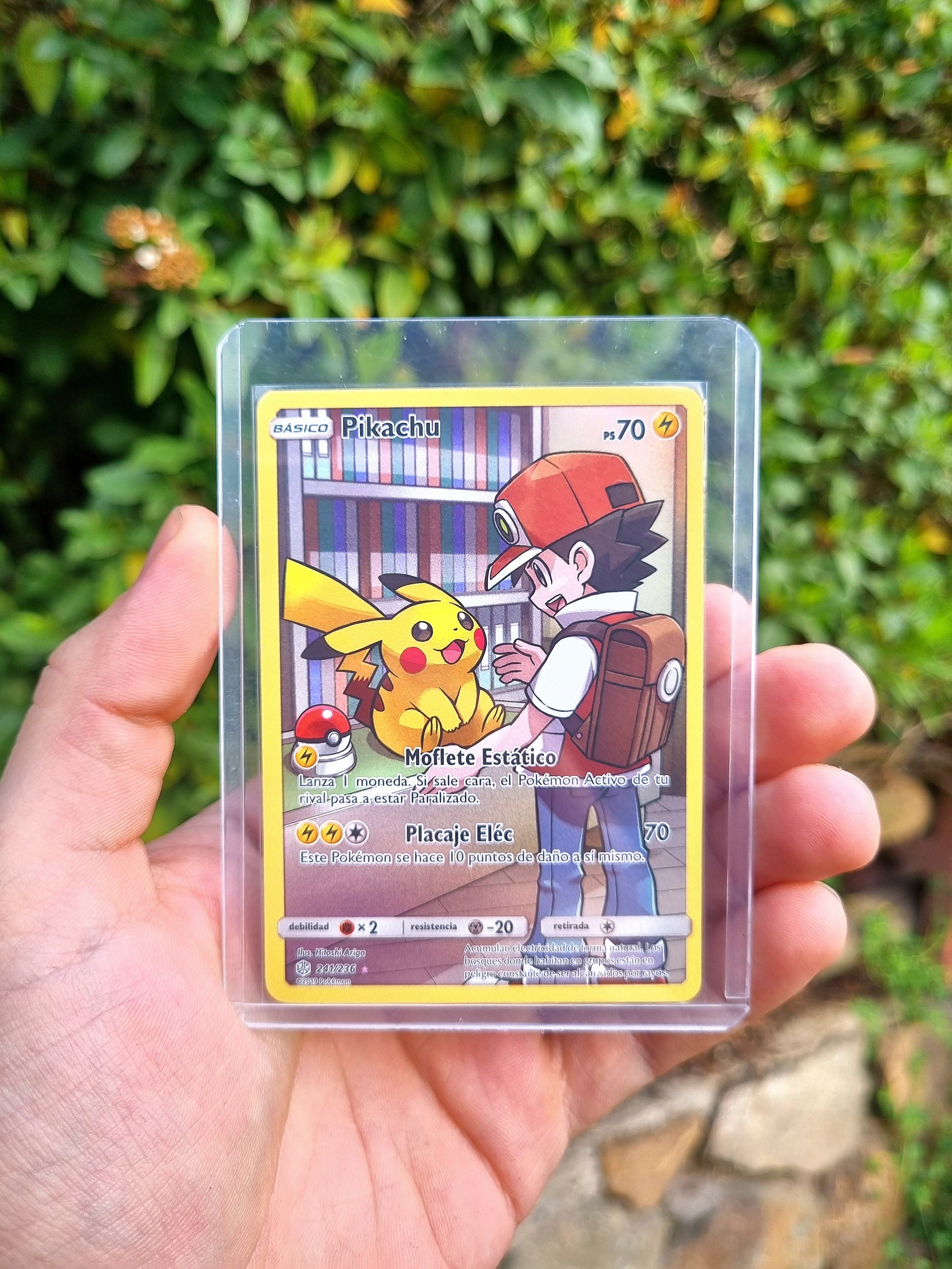 Pikachu - 241/236 Cosmic Eclipse Secret Rare - Español – Singles Vault
